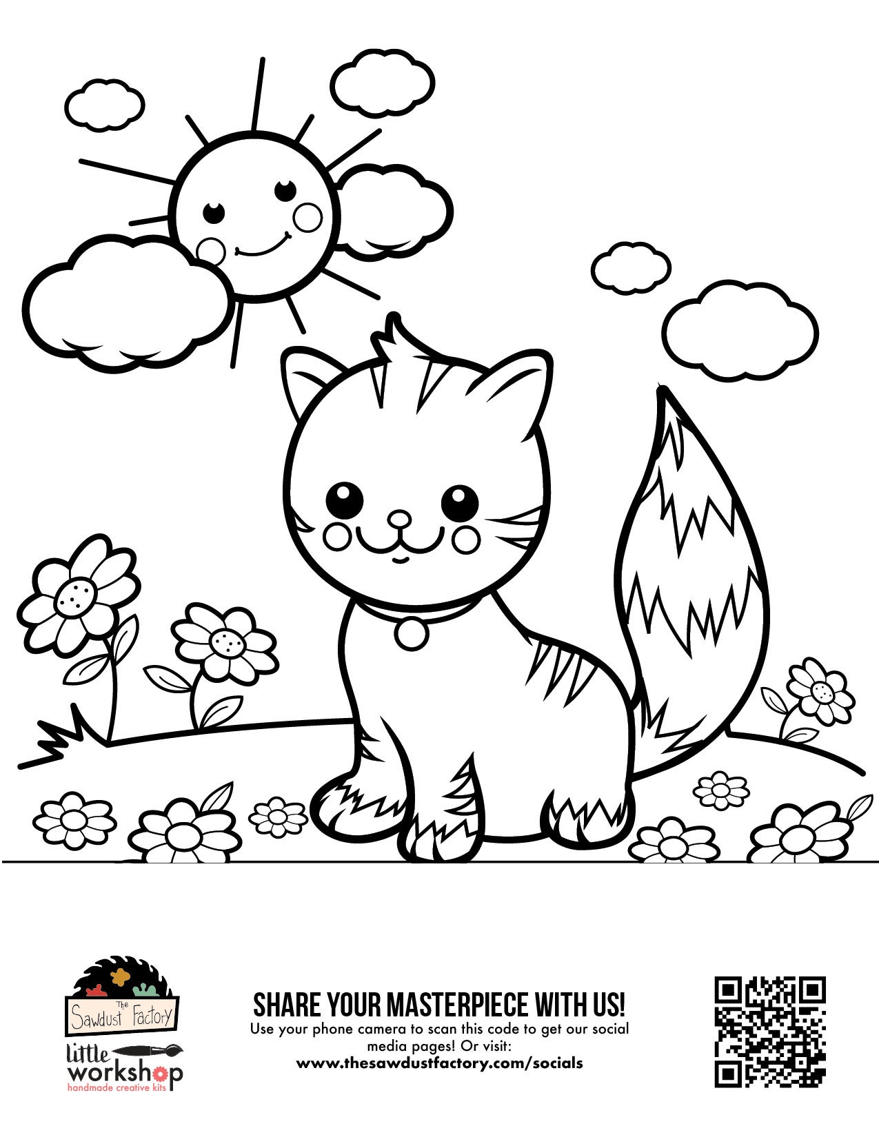 coloring pages of factory